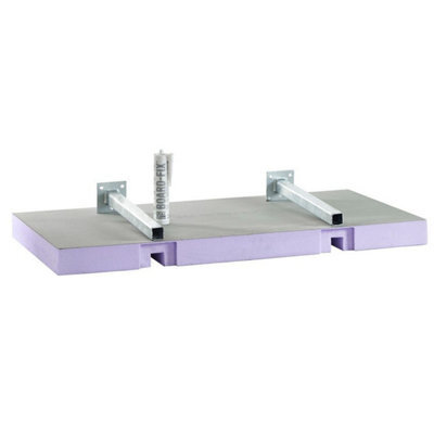 Jackoboard Wetroom Tileable Floating Wall Shelf by B&Q | ufurnish.com
