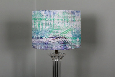 Andrew Lee Washed Up Blue (Ceiling & Lamp Shade) / 45Cm X 26Cm ...