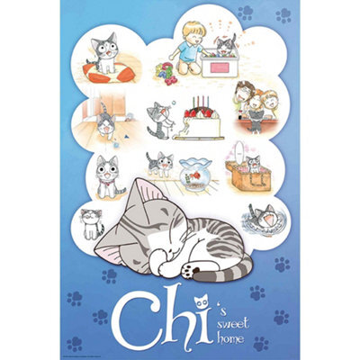 GB Eye Chi Chi's Dream 61 X 91.5Cm Maxi Poster by B&Q | ufurnish.com