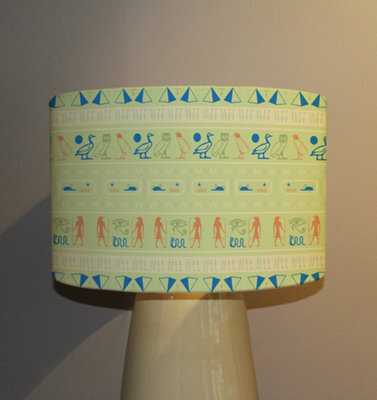 Andrew Lee Hieroglyphic Egyptian Language Symbols (Ceiling & Lamp Shade ...