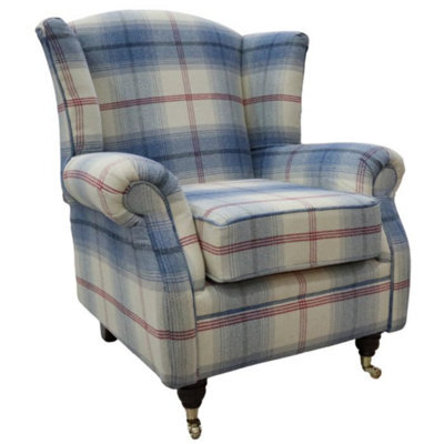Wing Chair Original Fireside High Back Armchair P And S Balmoral Royal ...