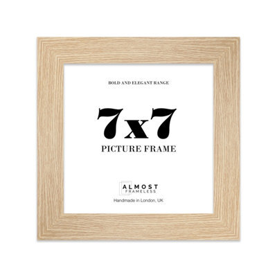 "5X5"" Silver Picture Frame - 5X5"" Square Frame With 3X3"" Mount For ...