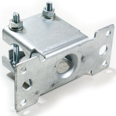 "1"" Aerial Pole Mast Bracket Perfect For Fascia Loft/wall Mount ...