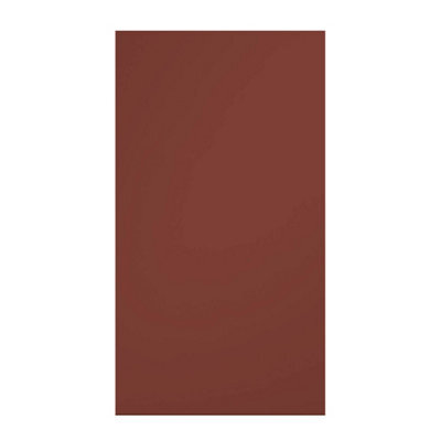 Premium Kitchens Ethos Matt Red Modern Highline Cabinet Door (W)400mm ...