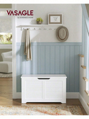 Songmics Vasagle Storage Chest, Storage Bench, Blanket Box With 2 ...