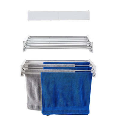 Foxydry Hide 71 Cm White, Compact Wall-Mounted Laundry Drying System ...