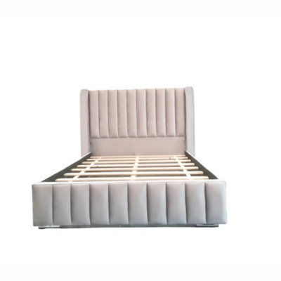 ABC Panel Wingback Bed King Size 5Ft Elegant Design With Timeless ...