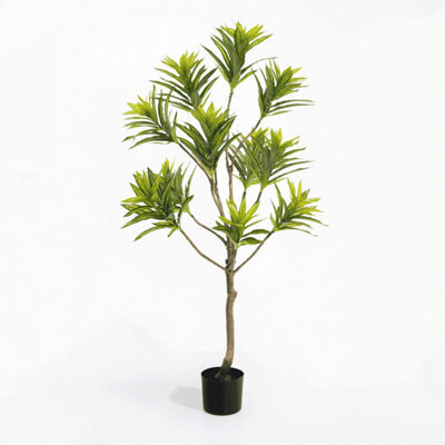 Blooming Artificial - 130Cm Faux Dracaena Fragrans Indoor Hawaiian ...