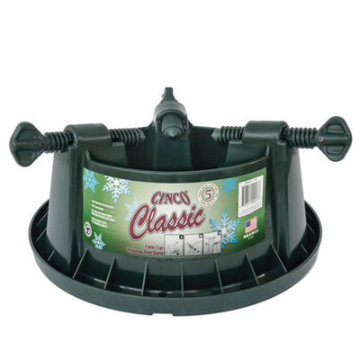 Cinco Classic 5 Christmas Tree Stand With Large Water Reservoir For ...