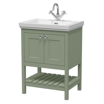 Balterley Traditional Furniture Floor Standing 1 Drawer Vanity & 1 Tap ...