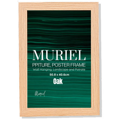 Oak Picture Frame Photo Frame Perspex Sheet For Wall Or Table ...