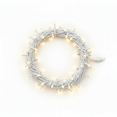 Pegdev - Pdl Led String Lights Warm White, White Rubber Ip65 ...