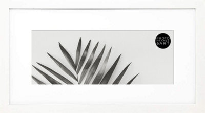 "Photo Frames & Art Pf&a Oxford White 16X9"" Picture Frame For 12X5 ...