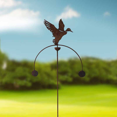 Poppy Forge Duck Flying Wind Rocker Double Bare Metal/ready To Rust ...