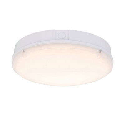 Anson Lighting Kent Ip65 18W Flush Ceiling Fitting Colour Change Technology by B&Q | ufurnish.com