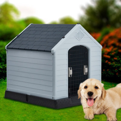 Living And Home Waterproof Pet Cage Dog House Dog Kennel Dog Crate With ...