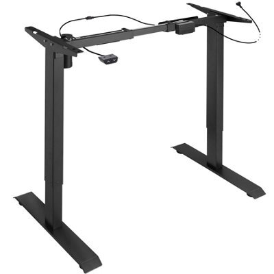 Tectake Standing Desk Frame - 2 Stage Electrically Height-Adjustable ...