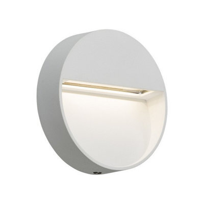 Luminosa Lighting Luminosa Led Round Wall/guide Light - White, 230V ...