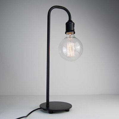 Verve Design Oden E27 Industrial Table Lamp Light Office Desk Bedside ...