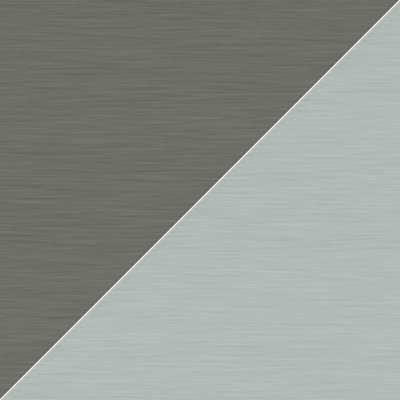 Splashwall Pewter & Silver Metallic Brushed Effect Aluminium Splashback ...