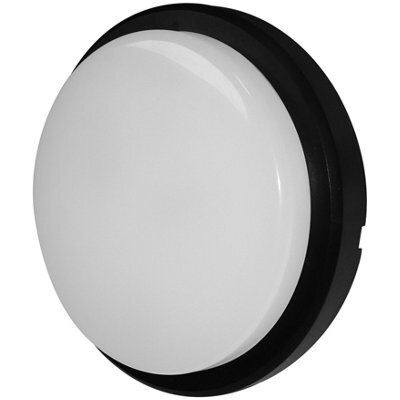 Eterna Kcas8Bkfl 8W Cassi Bulkhead Black by B&Q | ufurnish.com
