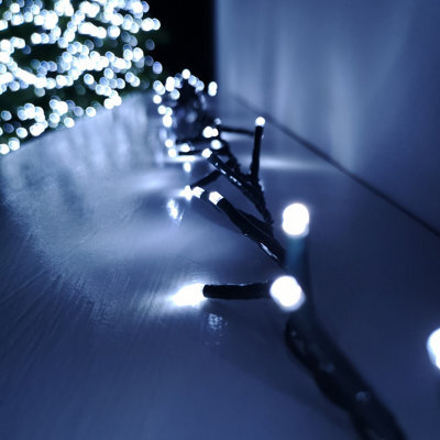 Premier - 3000 Led Multi Action Treebrights With Timer - White/green by ...