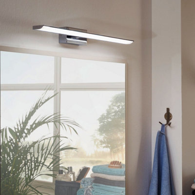 Eglo Tabiano-Z Chrome Steel Smart Control Colour Changing Led Mirror ...