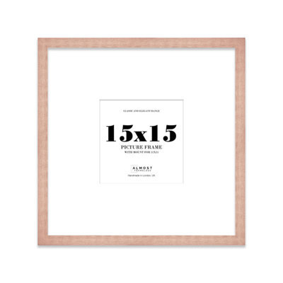 "15X15"" Bronze Picture Frame - 15X15"" Square Frame With 11X11"" Mount ...