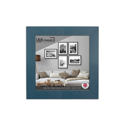 "AK Frames 4X4"" Navy Blue Poster Frame - Modern Picture Frame For Wall ...