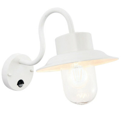 Ip44 Outdoor Wall Lamp Stoned Steel Fisherman Pir Lantern Porch Modern ...