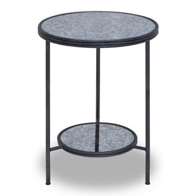 Orsina Design Two Tier Side Table, Two Tier Layout Small Lounge Table ...