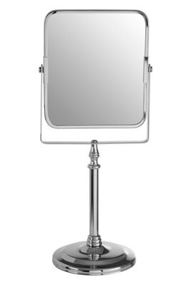 Premier Housewares Maison By Premier Cassini Chrome Iron Square Table ...