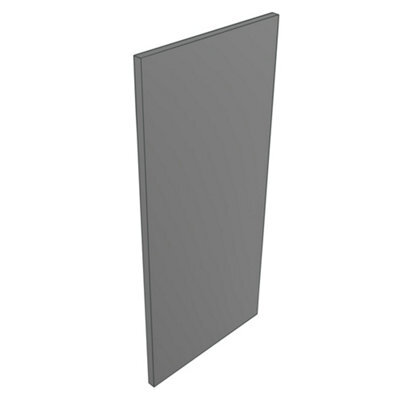 Ashford Matt Dusty Grey End Panel (H)720mm by B&Q | ufurnish.com