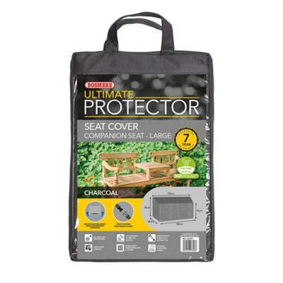 Bosmere Ultimate Companion Seat Cover Charcoal Large by B&Q | ufurnish.com