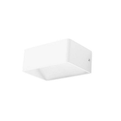 Luminosa Lighting Luminosa Toppi Led Flush Wall Light White 530Lm 3000K ...