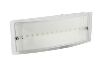 Bell 09082 Spectrum Led Emergency Mini Bulkhead Light Fitting 3W by B&Q ...
