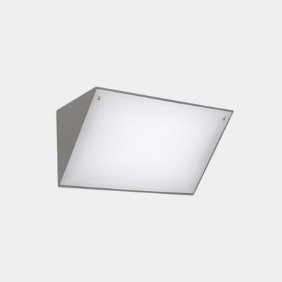 Luminosa Lighting Luminosa Curie Outdoor Wall Down Lamp 26Cm Grey Led ...