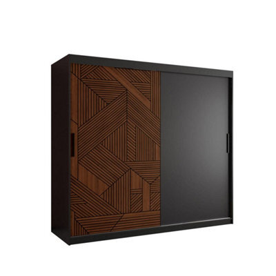 Arte Modern Marsylia Sliding Door Wardrobe W2000mm H2000mm D620mm ...