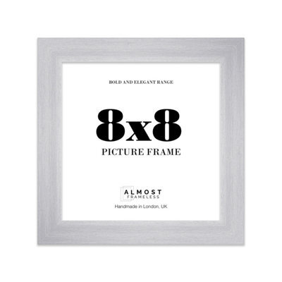 "17X17"" Silver Picture Frame - 17X17"" Square Frame With 14X14"" Mount ...