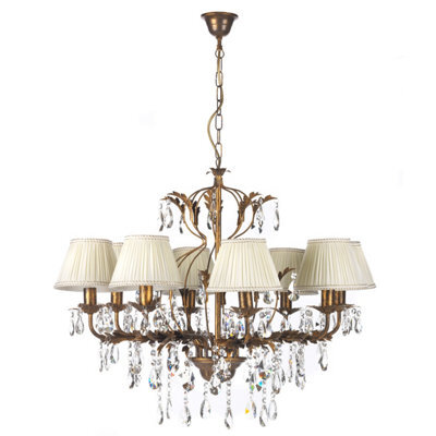 Luminosa Lighting Luminosa Karen Multi Arm Chandelier With Shades ...