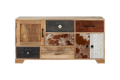 Buttercup Farm Marwar Low Sideboard - Wood - L40 X W120 X H60 Cm ...