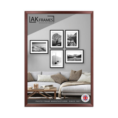 AK Frames 100X80Cm Classic Rose Wood Modern Picture Frame - Poster ...