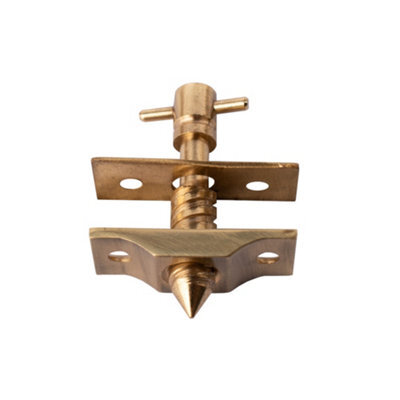 Simplex Brass Baton Rod Screw Long (43mm) - Polished Brass by B&Q ...