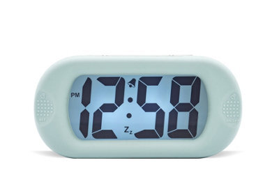 Acctim Silicone Digital Alarm Clock Smartlite Crescendo Alarm Easy Read ...