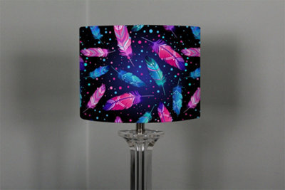 Andrew Lee Painted Bird Feathers (Ceiling & Lamp Shade) / 25Cm X 22Cm ...