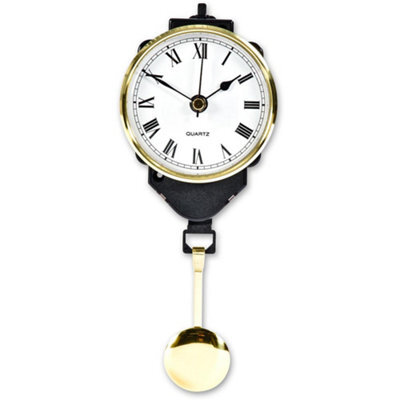 Axminster Woodturning Pendulum Clock by B&Q | ufurnish.com