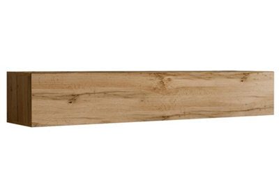 Arte Switch Rtv1 Oak Wotan Tv Cabinet 180Cm - Warm Wood-Effect Tv Unit ...