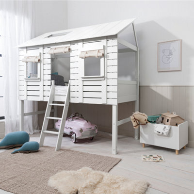 Nöa & Nani Noa & Nani Treehouse Kids Solid Wood Midsleeper Bed In ...