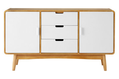 Buttercup Farm Malmo Sideboard - Wood - L40 X W135 X H75 Cm - White ...