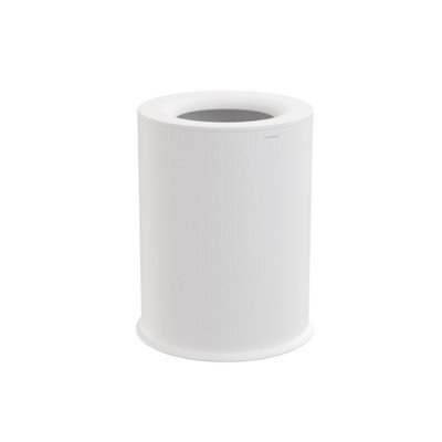 Cosmic Waste Bin Matte White Geyser (5L) by B&Q | ufurnish.com